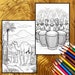 50 Africa Coloring Page Bundle - Adults and Kids Coloring Book ...