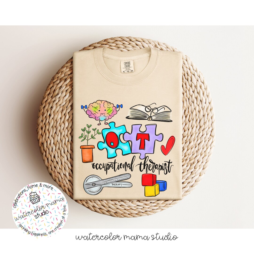 Cute OT Shirt Occupational Therapy Shirt Occupational Therapist Shirt ...