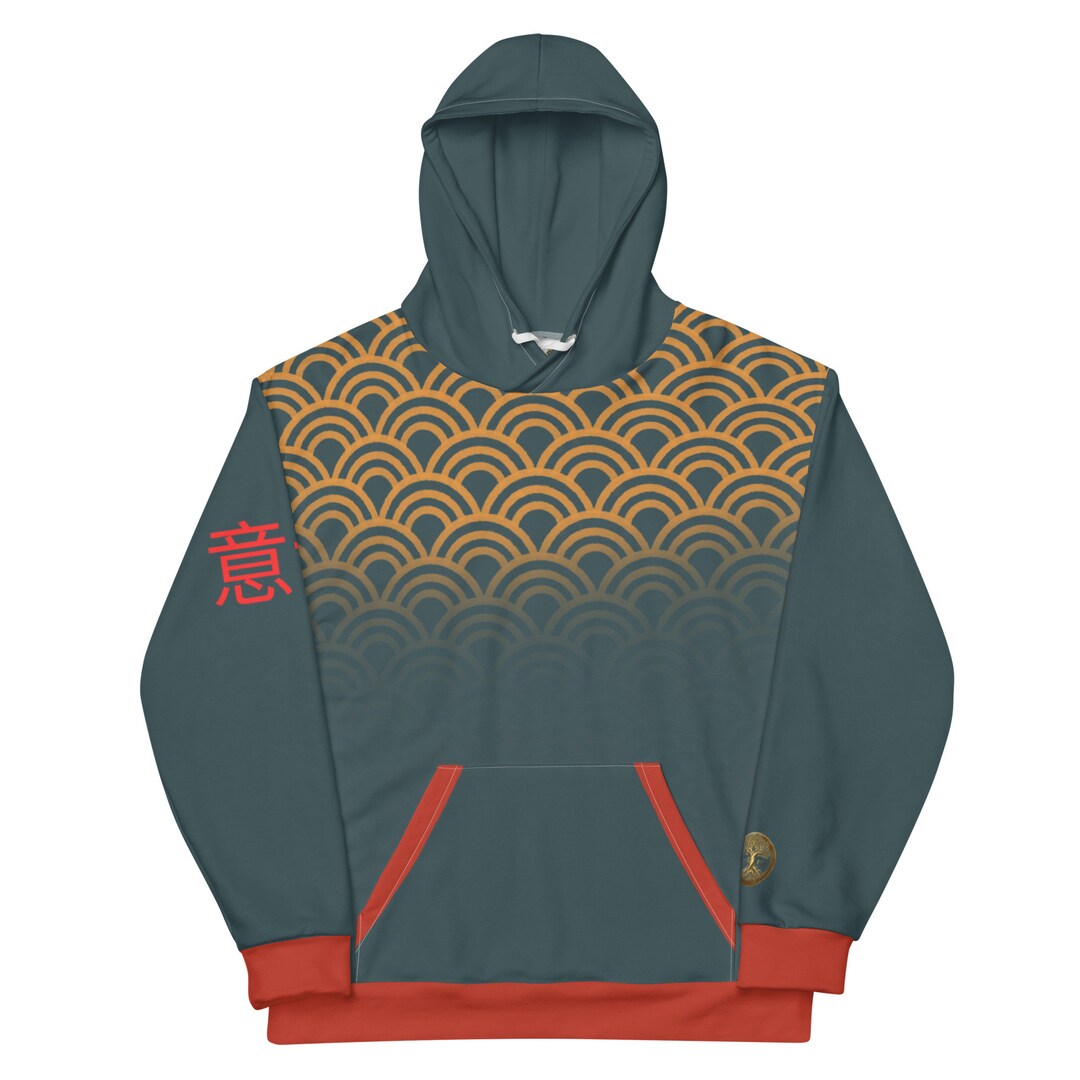 Green Stylish Eternal Agape Dragon Unisex Hoodie - Etsy