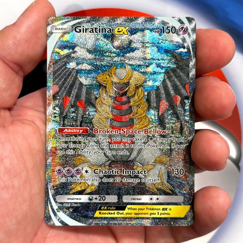 Giratina Ex - Pokémon Pocket - Shining Revelry - Etsy