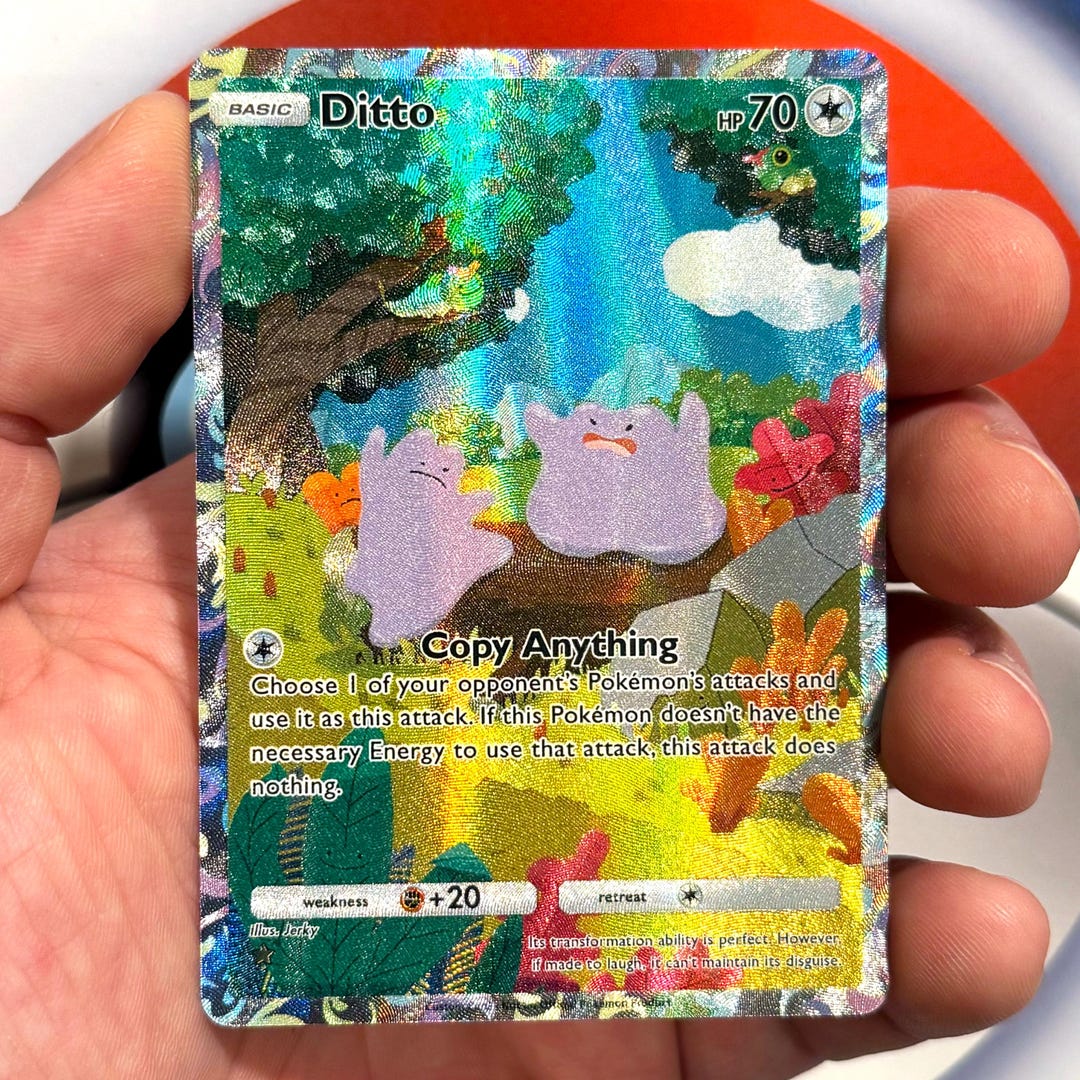 Ditto - Pokémon Pocket - Genetic Apex - Etsy