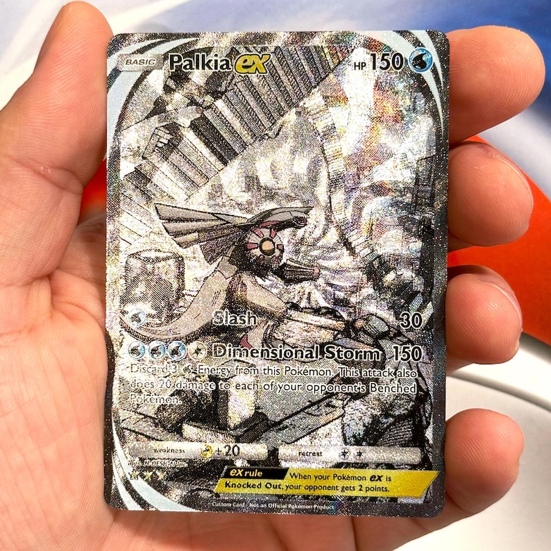 Palkia Ex - Pokémon Pocket - Space-time Smackdown - Etsy