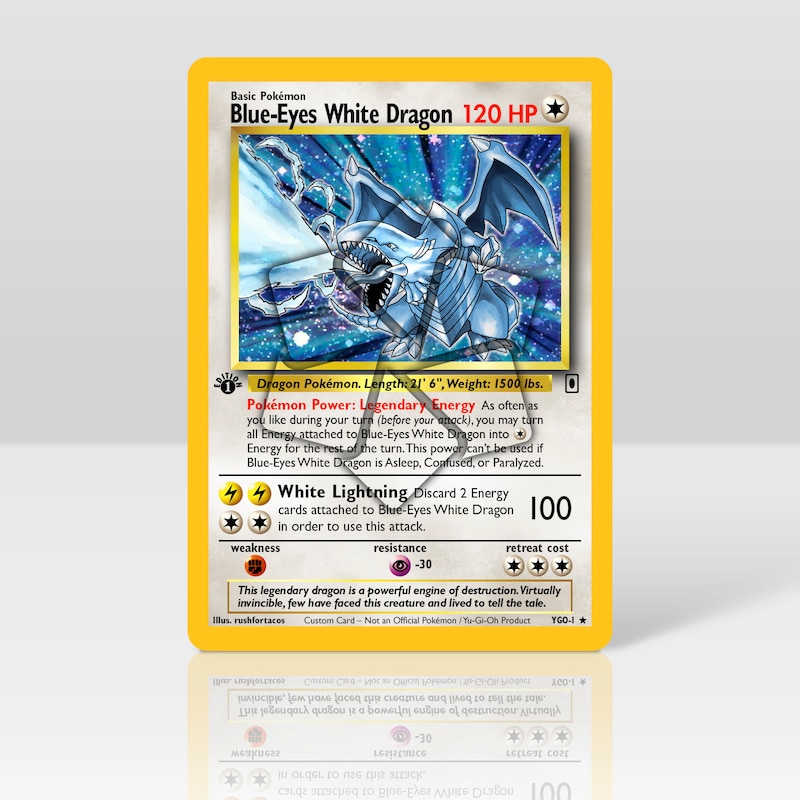 Thick Charizard Card - Etsy