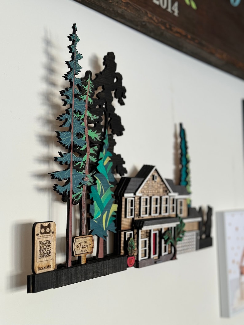 Customized Laser Cut Multilayered House | Realtor Home Closing Gift ...