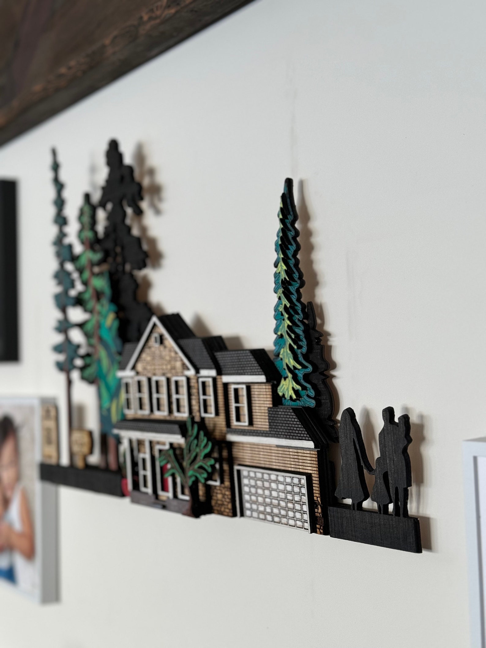 Customized Laser Cut Multilayered House | Realtor Home Closing Gift ...