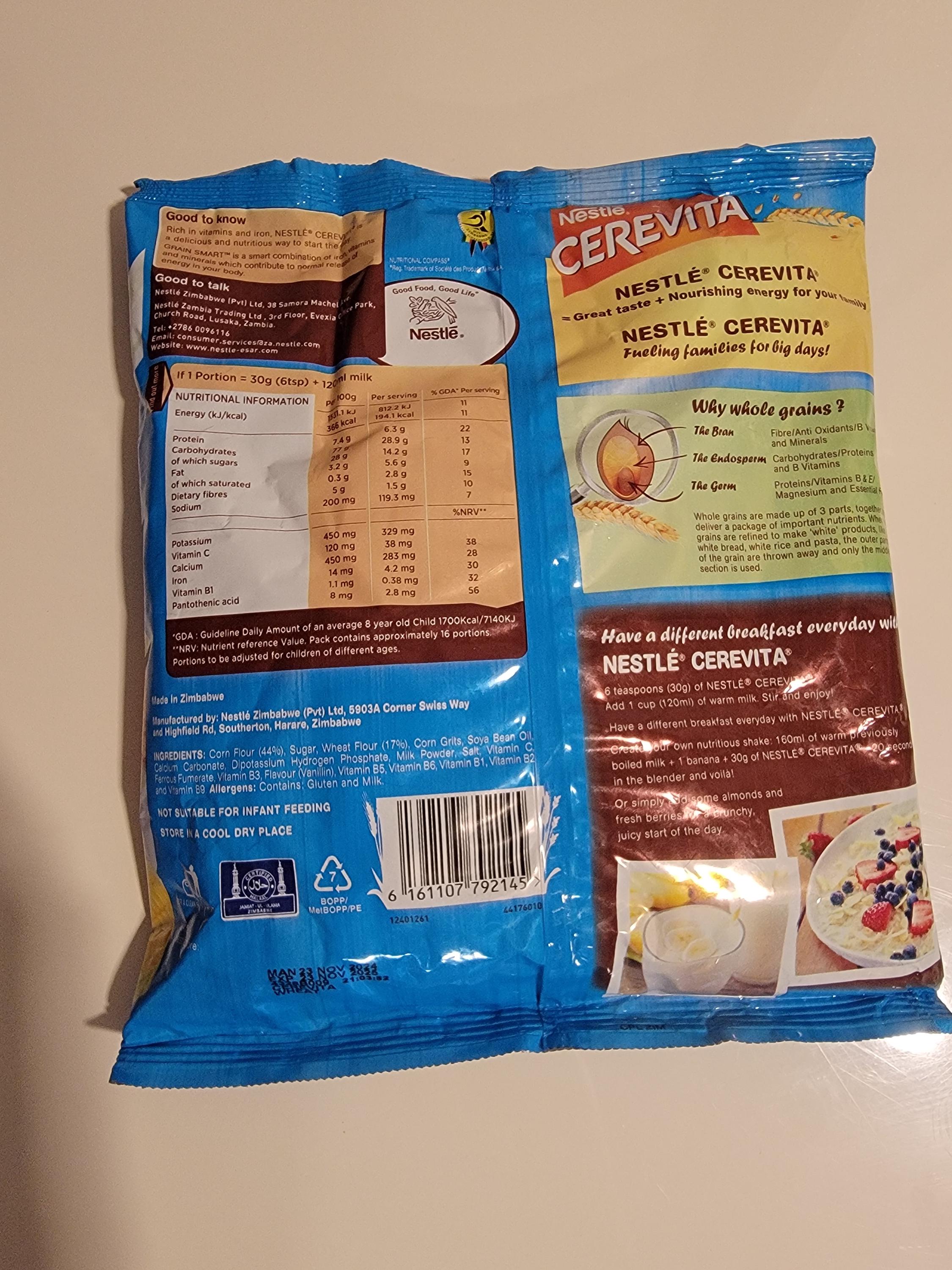 Cerevita Corn and Wheat 500g - Etsy