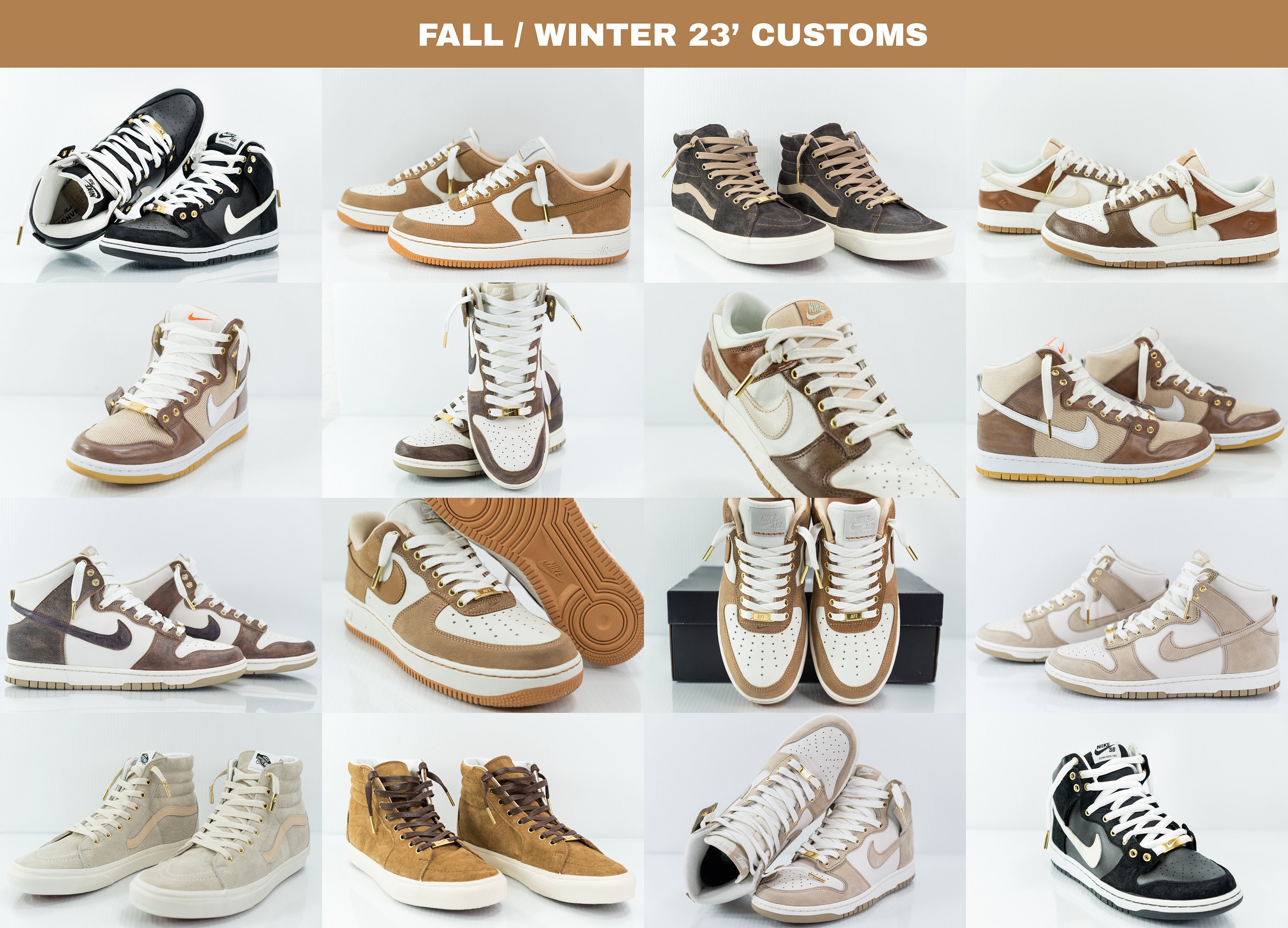 Nike PREMIUM SUEDE Af1s Air Force 1 Low - TOFFEE Brown Sail Gum - Any ...