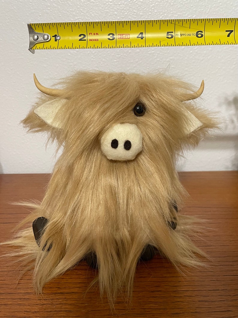 NO SEW Highland Cow Gnome Pattern - Etsy