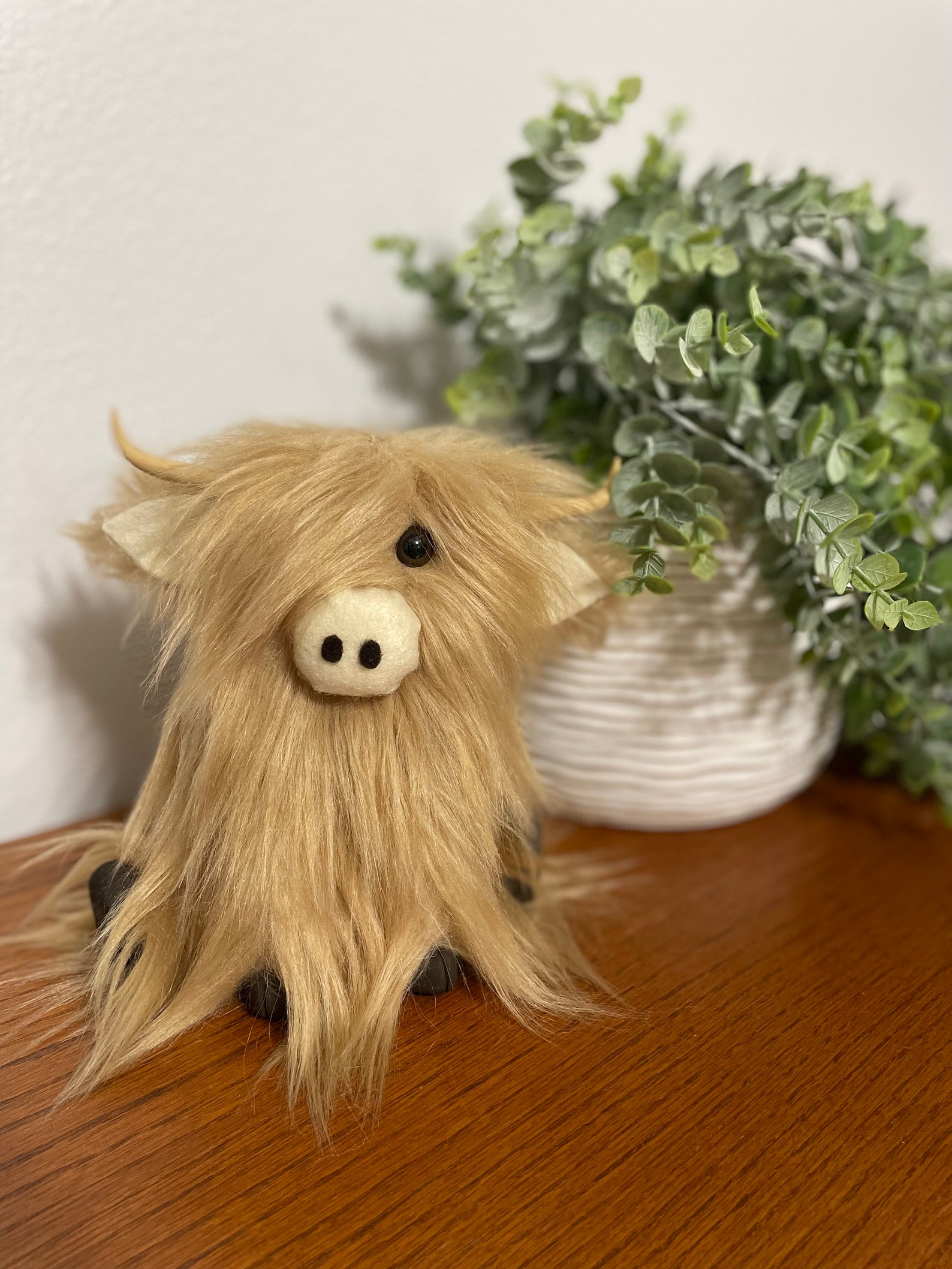 NO SEW Highland Cow Gnome Pattern - Etsy