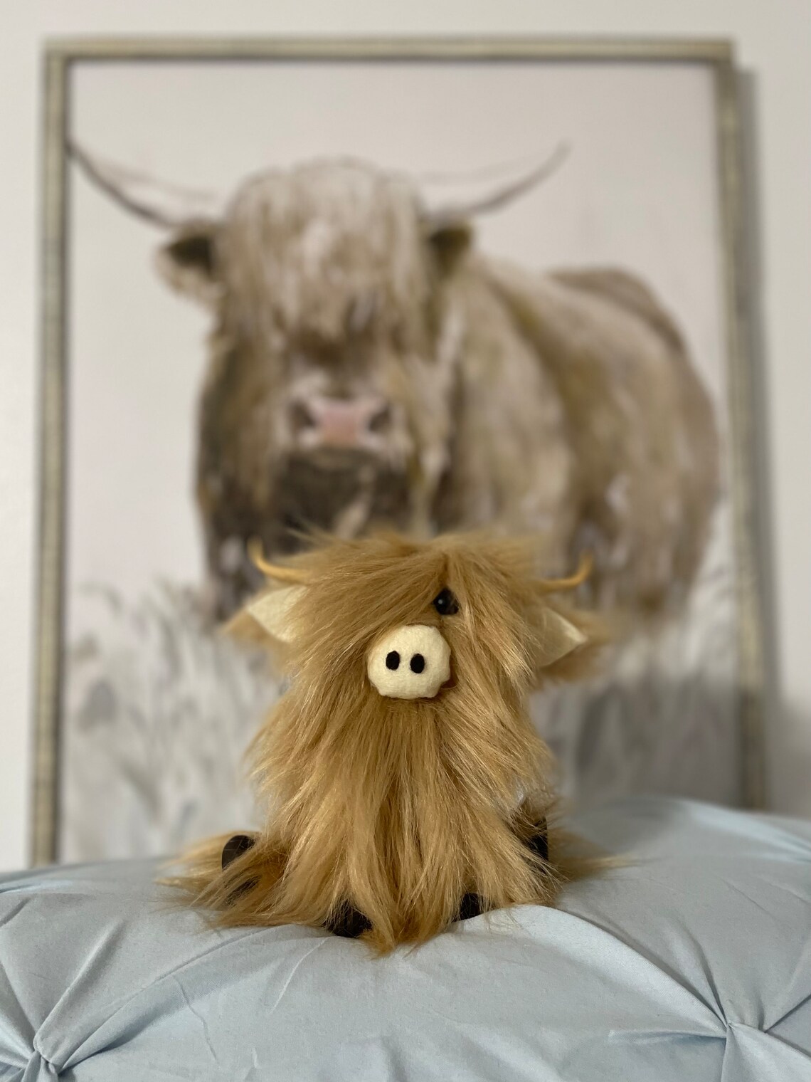 NO SEW Highland Cow Gnome Pattern - Etsy
