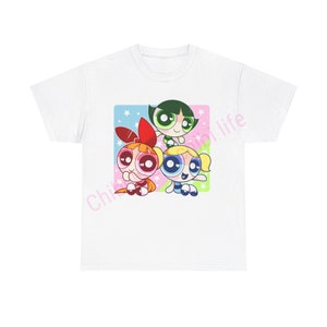 Puff Girls and Stars DTF Print - Etsy