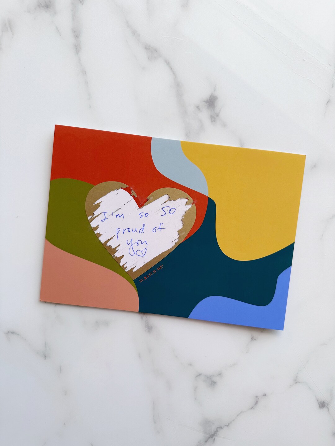 Happy Birthday Scratch off Card | Scratch off Message | Scratch and ...