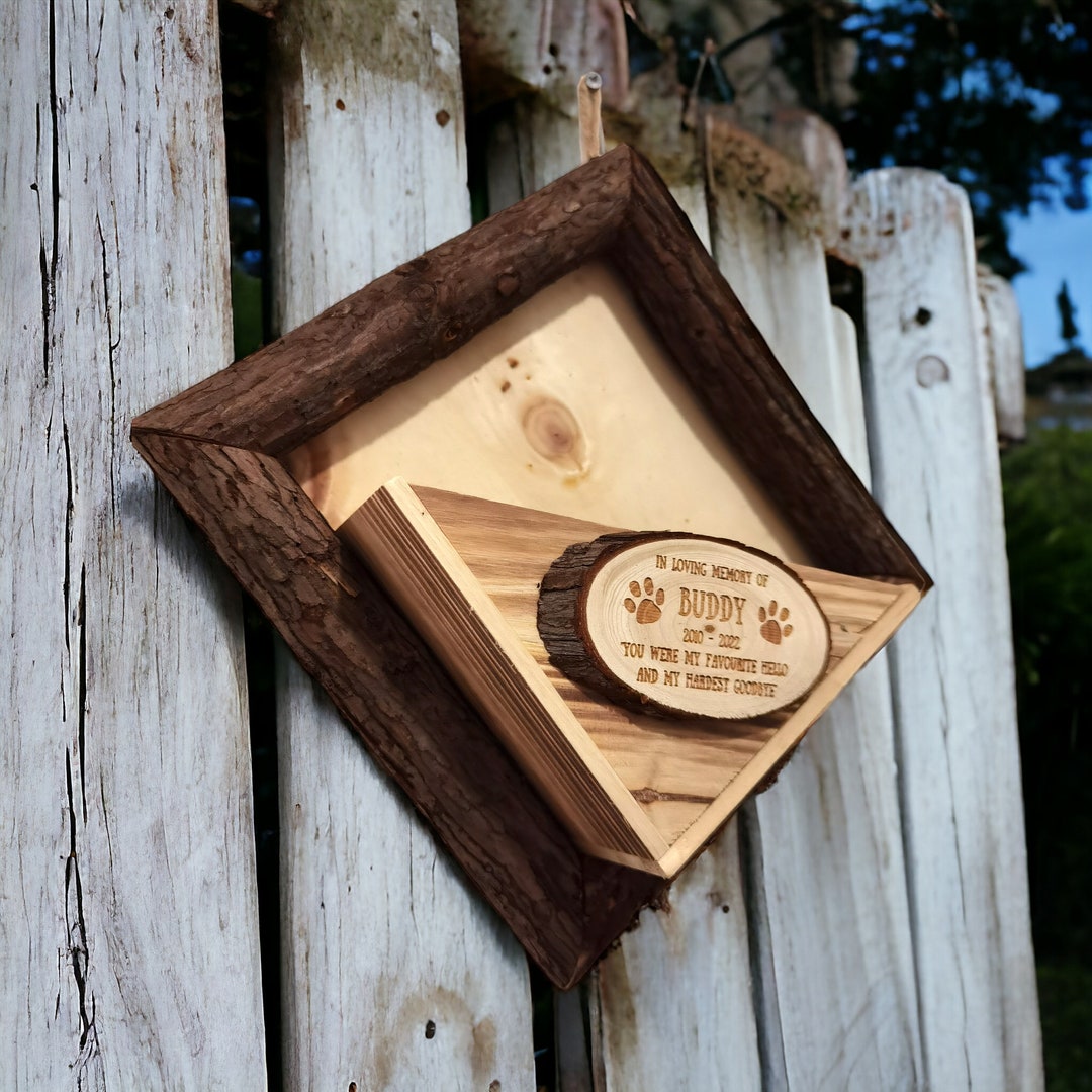 Personalised Wooden Memorial Flower Pot, Personalised Flower Pot ...