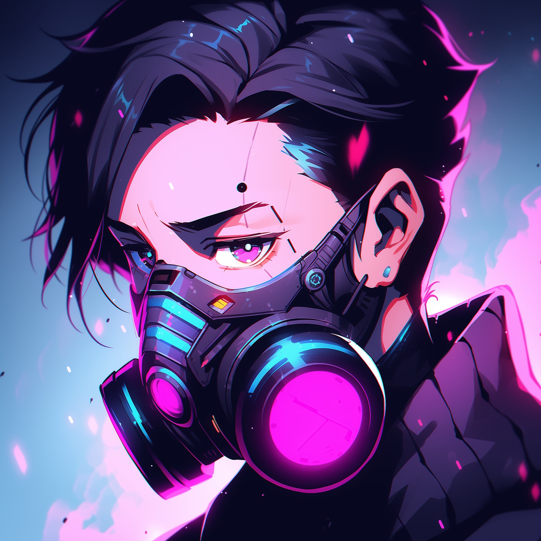 Custom PFP Anime Profile Icon Social Media Twitch Youtube Discord ...