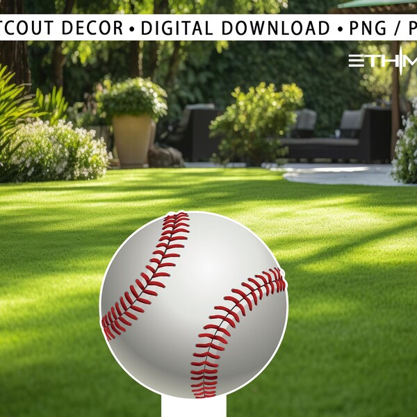 Baseball Party Paper Cutouts - Etsy