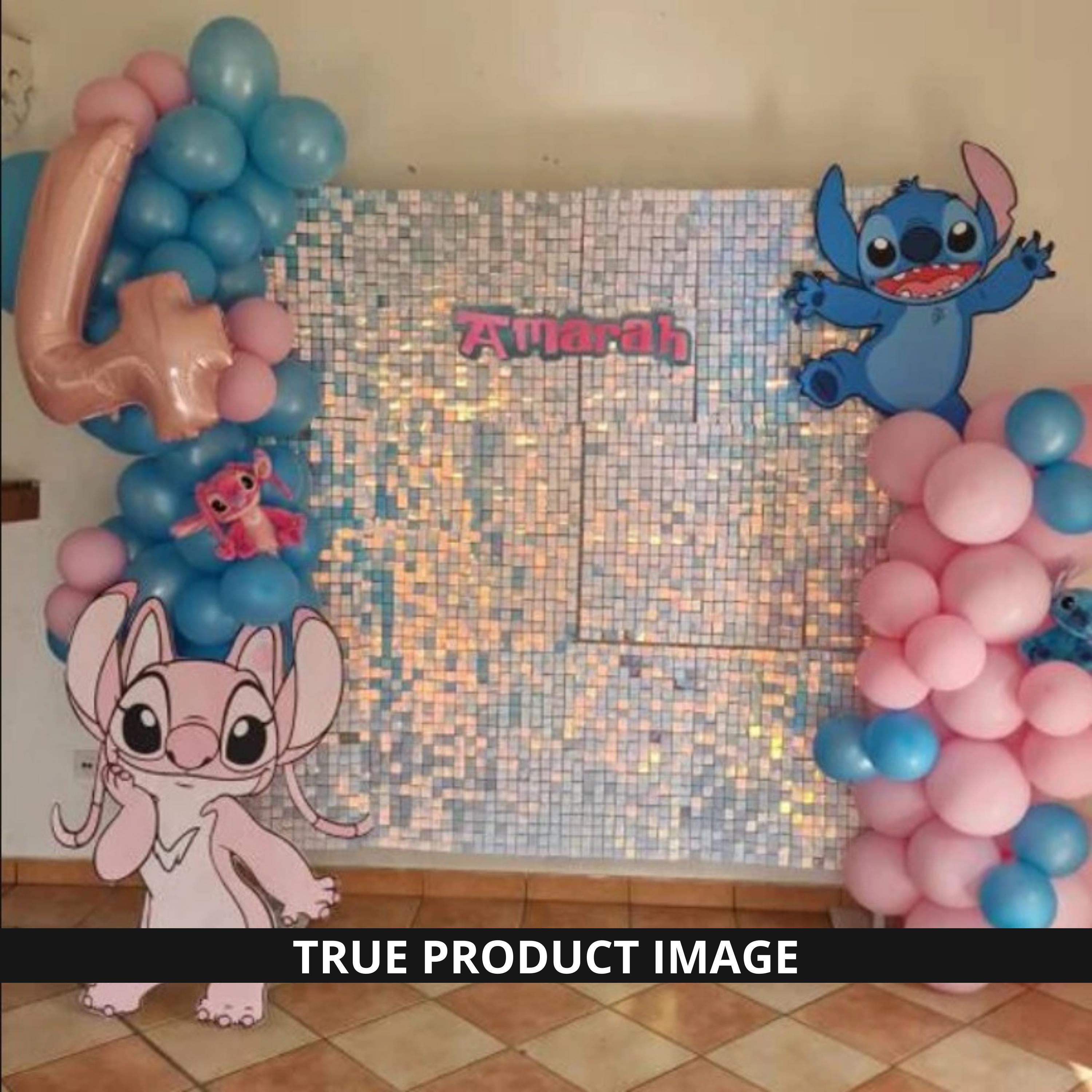 Stitch and Angel Cutout, Lilo and Stitch Big Decor, Party Decoration ...