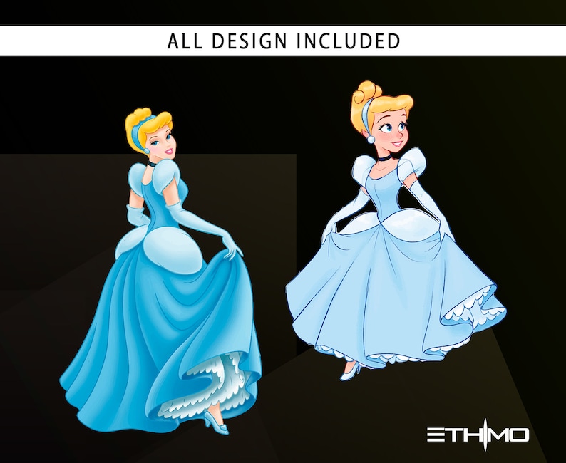 Cinderella Cutout, Disney Princess Cutout Decor, Cinderella Party ...