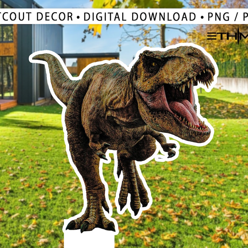 Dinosaur Cut Outs - Etsy