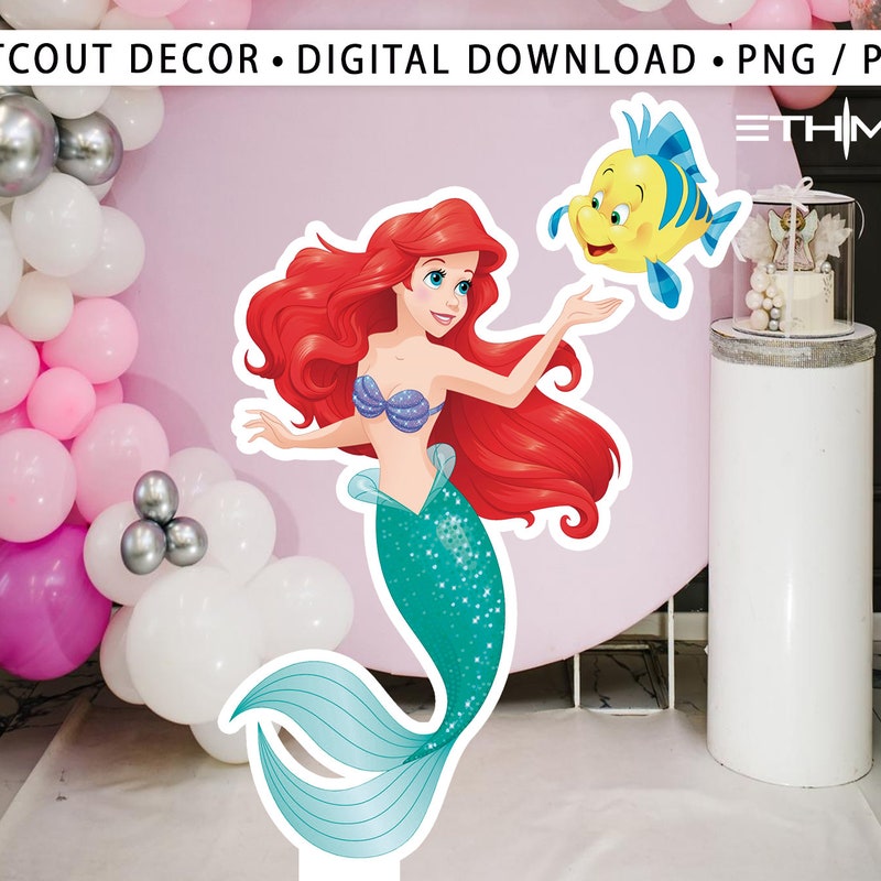 Ariel Png Cutout - Etsy UK