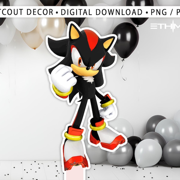 Shadow Birthday Big Decor - Etsy