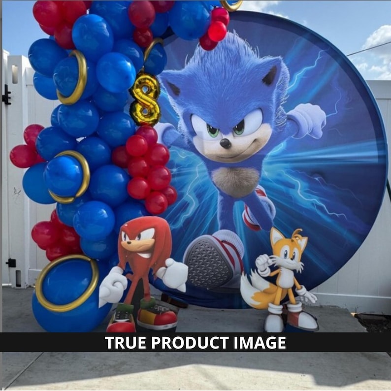 Sonic Character Cardboard Cutouts - Sonic Party Decorations - Take Your ...