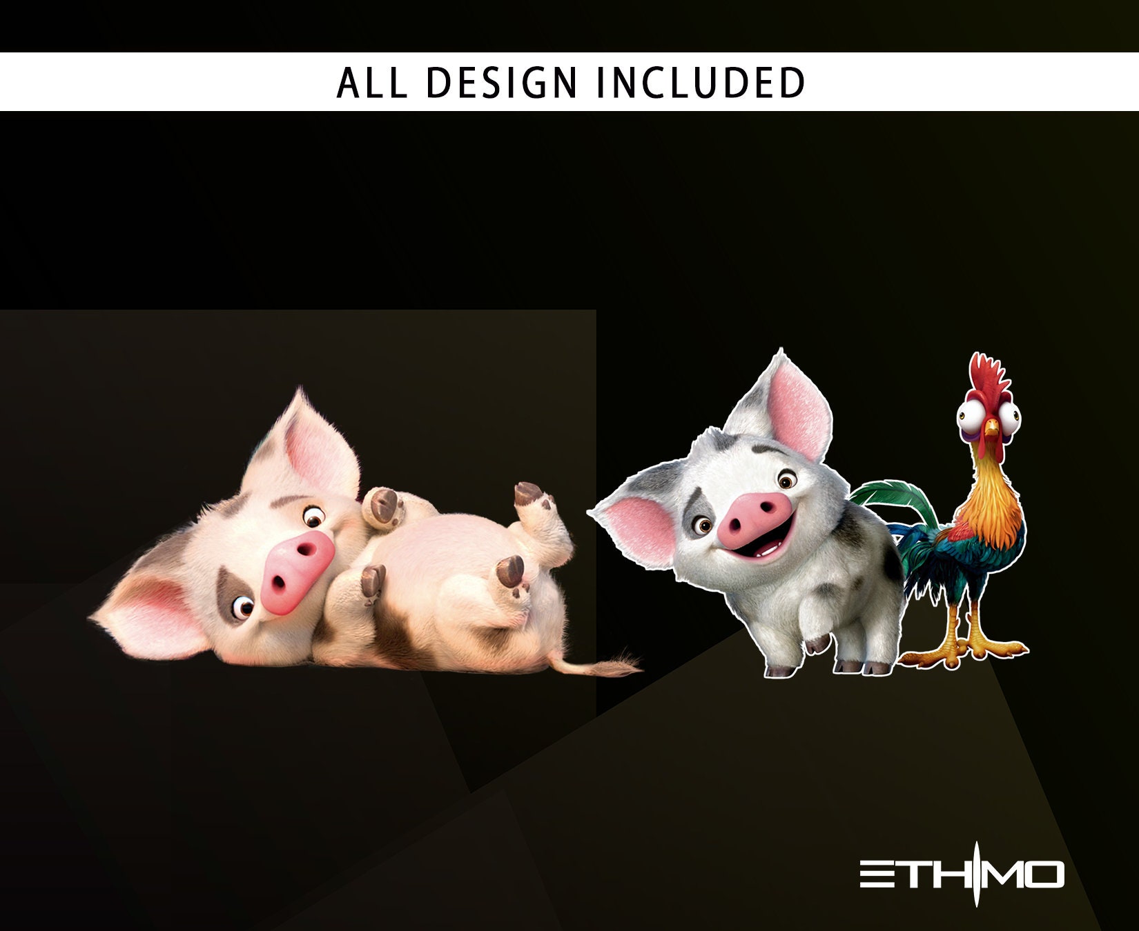 Moana Cutout, Moana Cutout Decor, Moana Party Decoration, Moana Theme ...