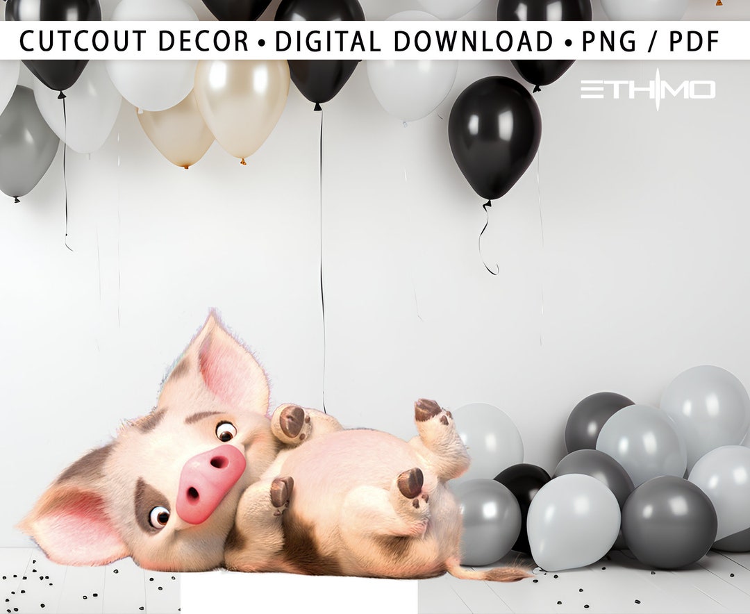 Moana Cutout, Moana Cutout Decor, Moana Party Decoration, Moana Theme ...