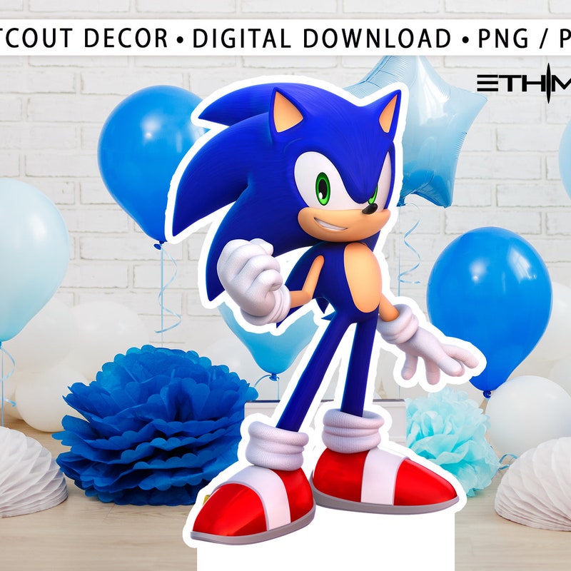 Standees Sonic - Etsy