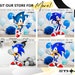 Sonic Character Cardboard Cutouts - Sonic Party Decorations - Take Your ...