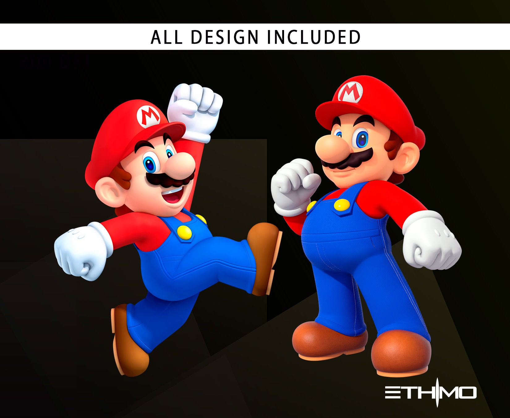 Mario Decor Backdrops, Mario Centerpiece Cutout Decor Printable, Mario ...