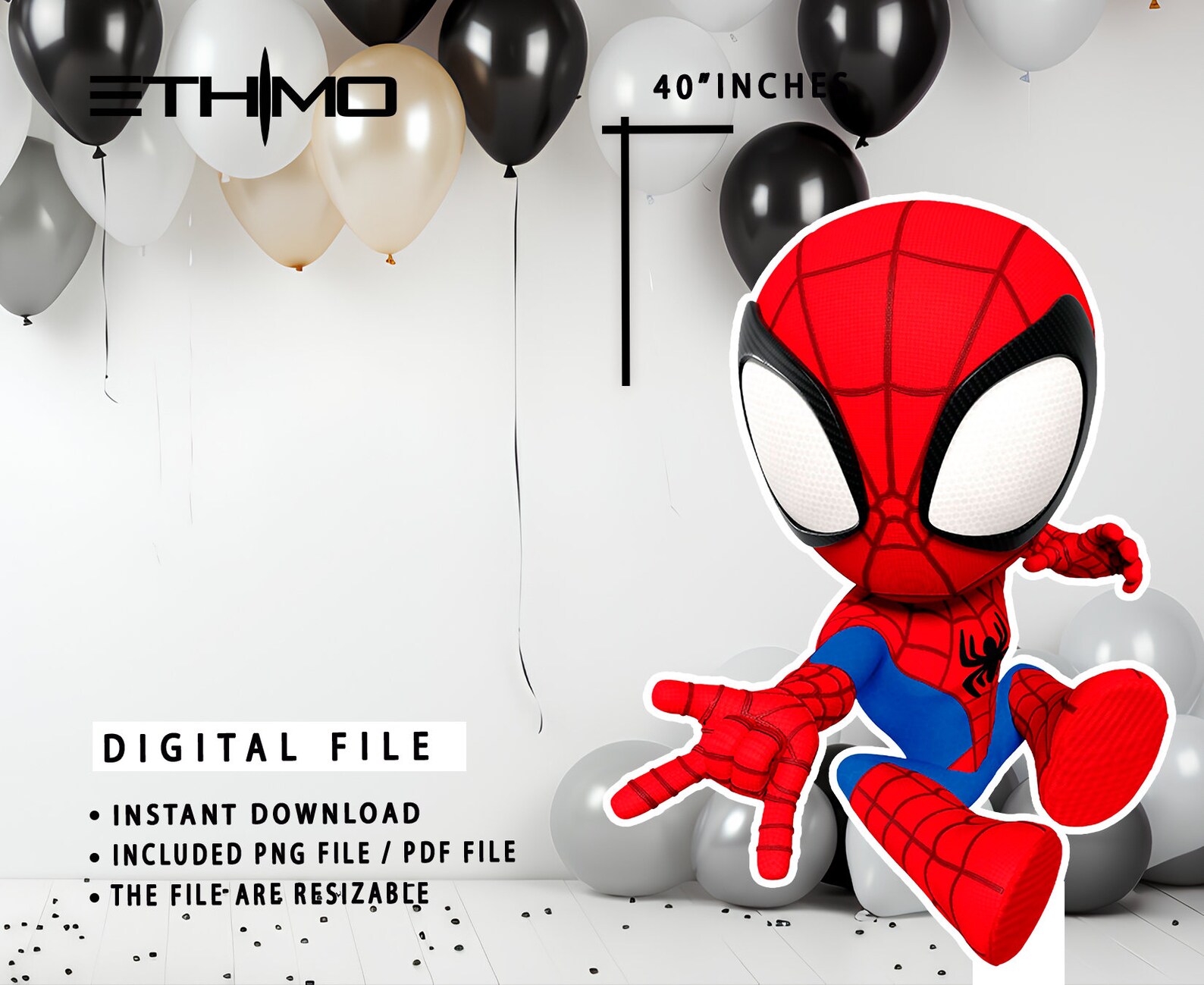 Spidey Cutout, Big Decor, Party Decorations, Birthday Prop, Yard Sign ...