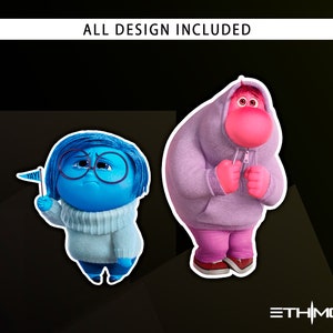 Inside Out Cutout, Big Decor, Party Decorations, Birthday Prop, Yard ...