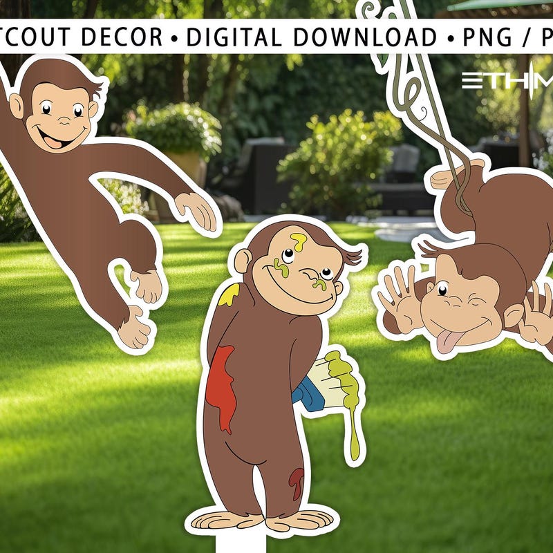 Curious George Birthday - Etsy