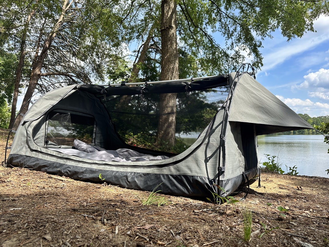 Waterproof Canvas 2-person Swag Tent: Outback Camping - Etsy