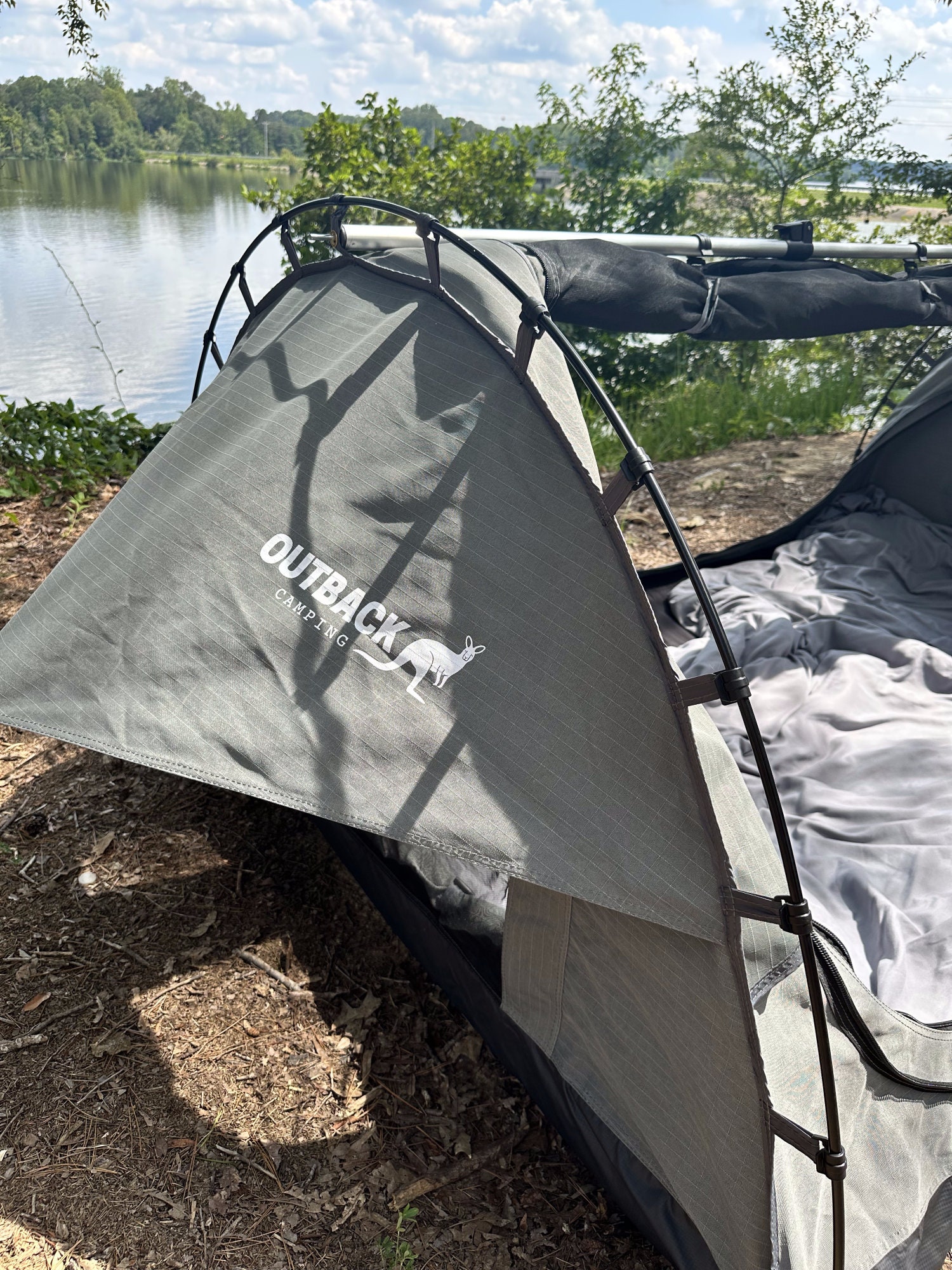 Waterproof Canvas 2-person Swag Tent: Outback Camping - Etsy