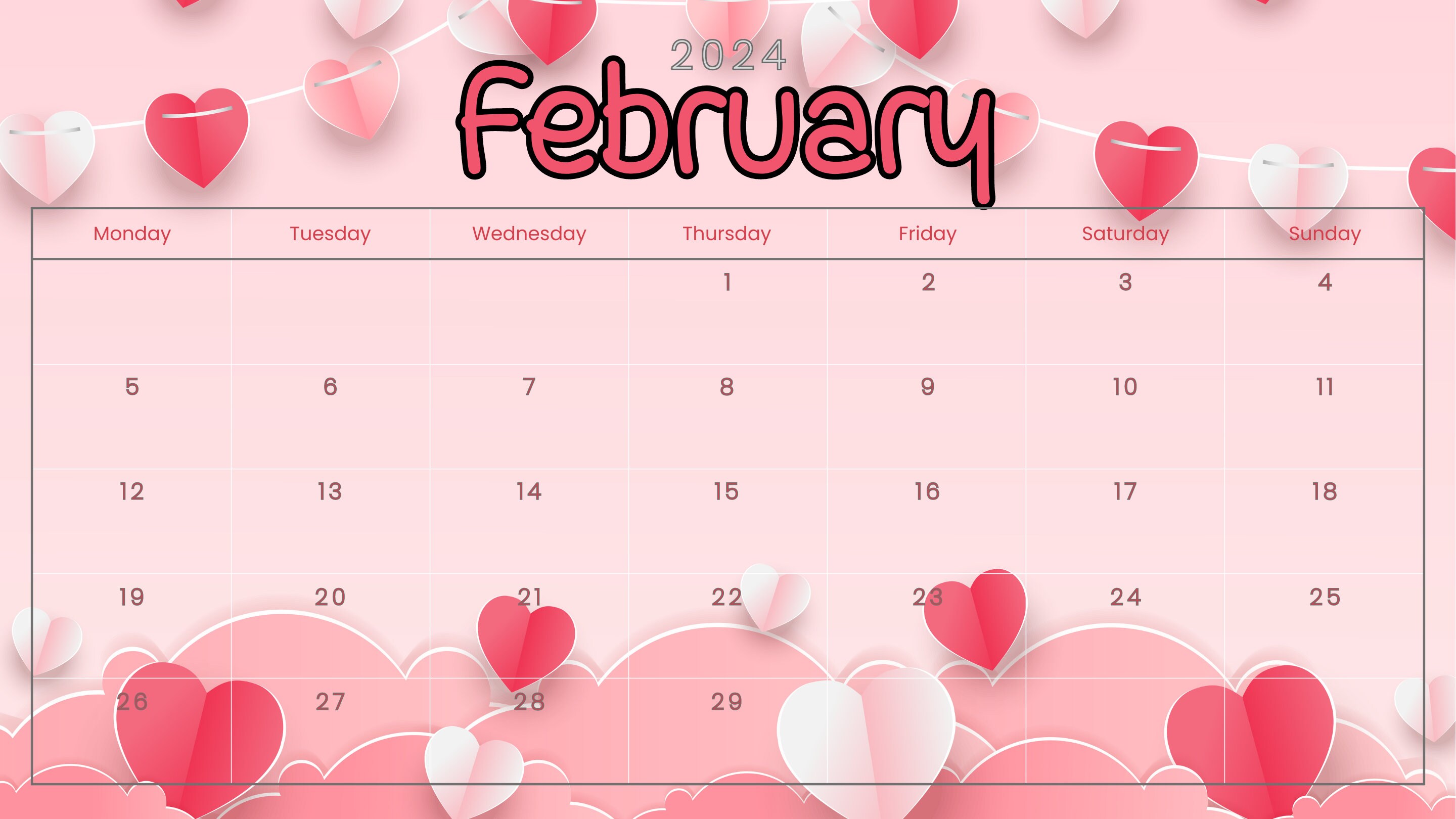 February Month Of Love 2024