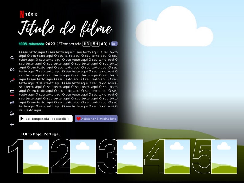 DYI Editable Movie Poster Template in Canva 40x30cm - Etsy Australia