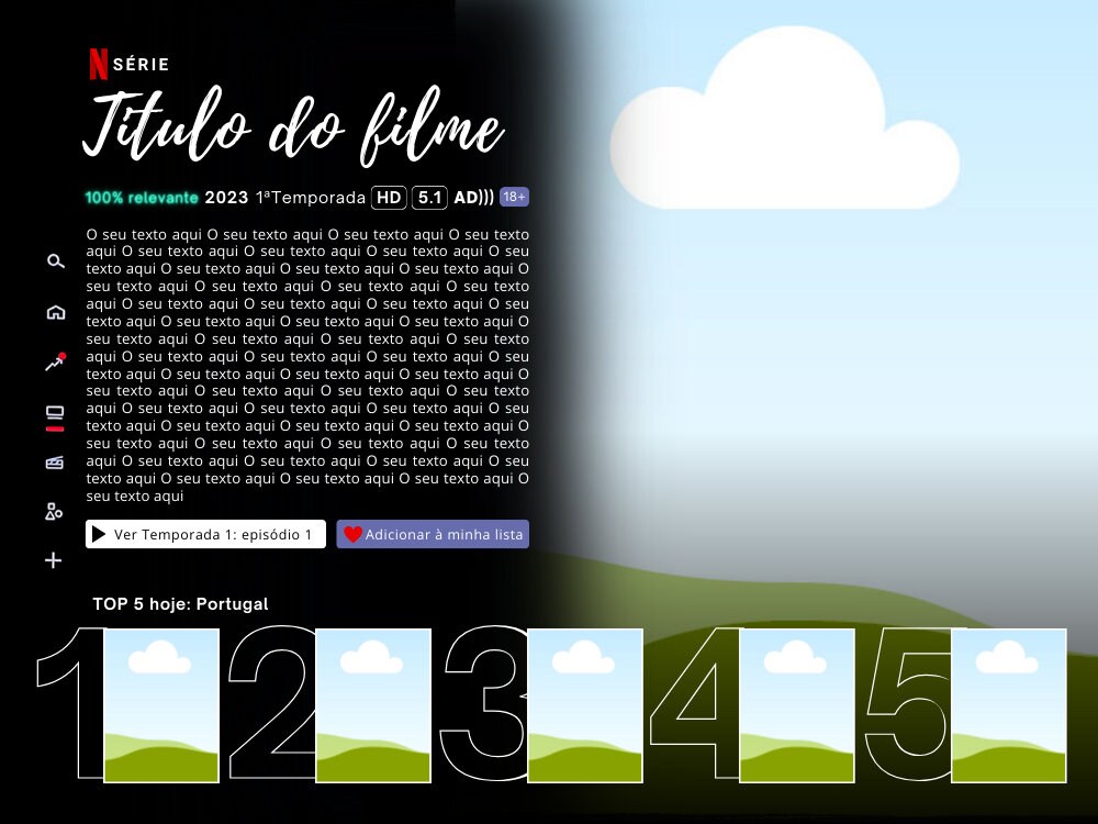 DYI Editable Movie Poster Template in Canva 40x30cm - Etsy