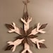 Handmade Wooden Snowflake - Etsy