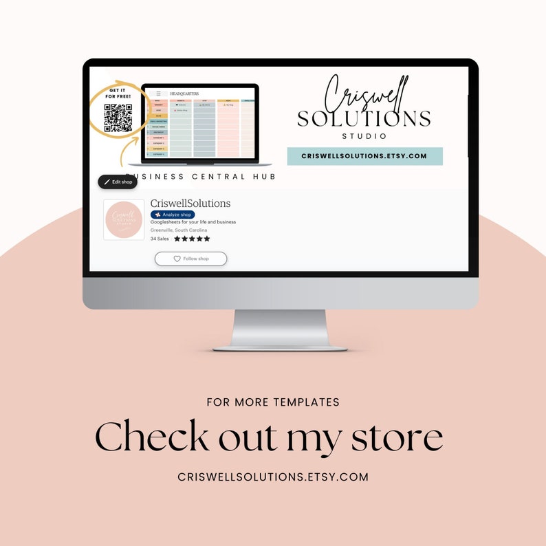 Customizable Digital SOP Tracker | Editable Googlesheet | Google Sheet ...