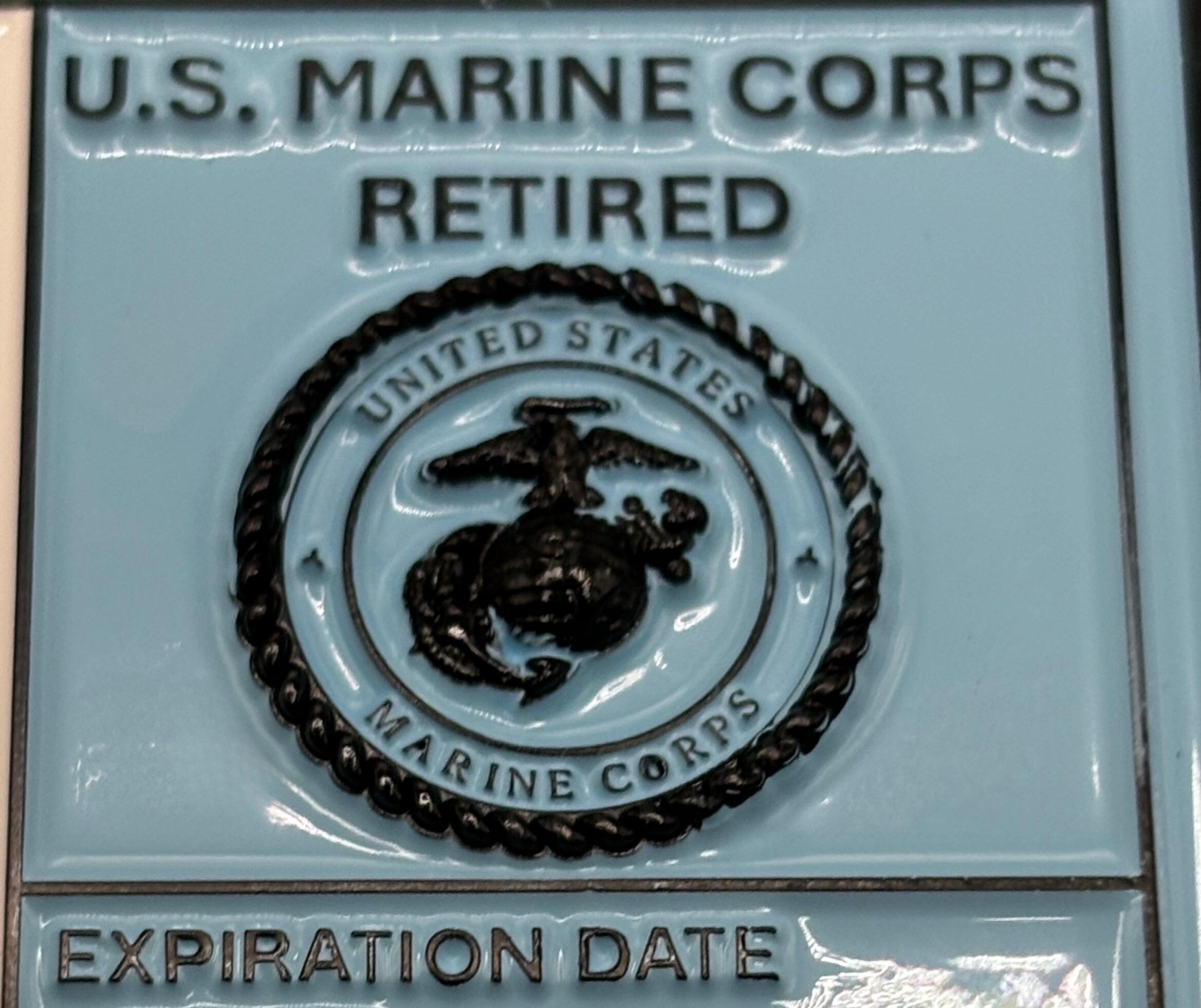 U.S. Marine Corps Retired Challenge Coin - Etsy