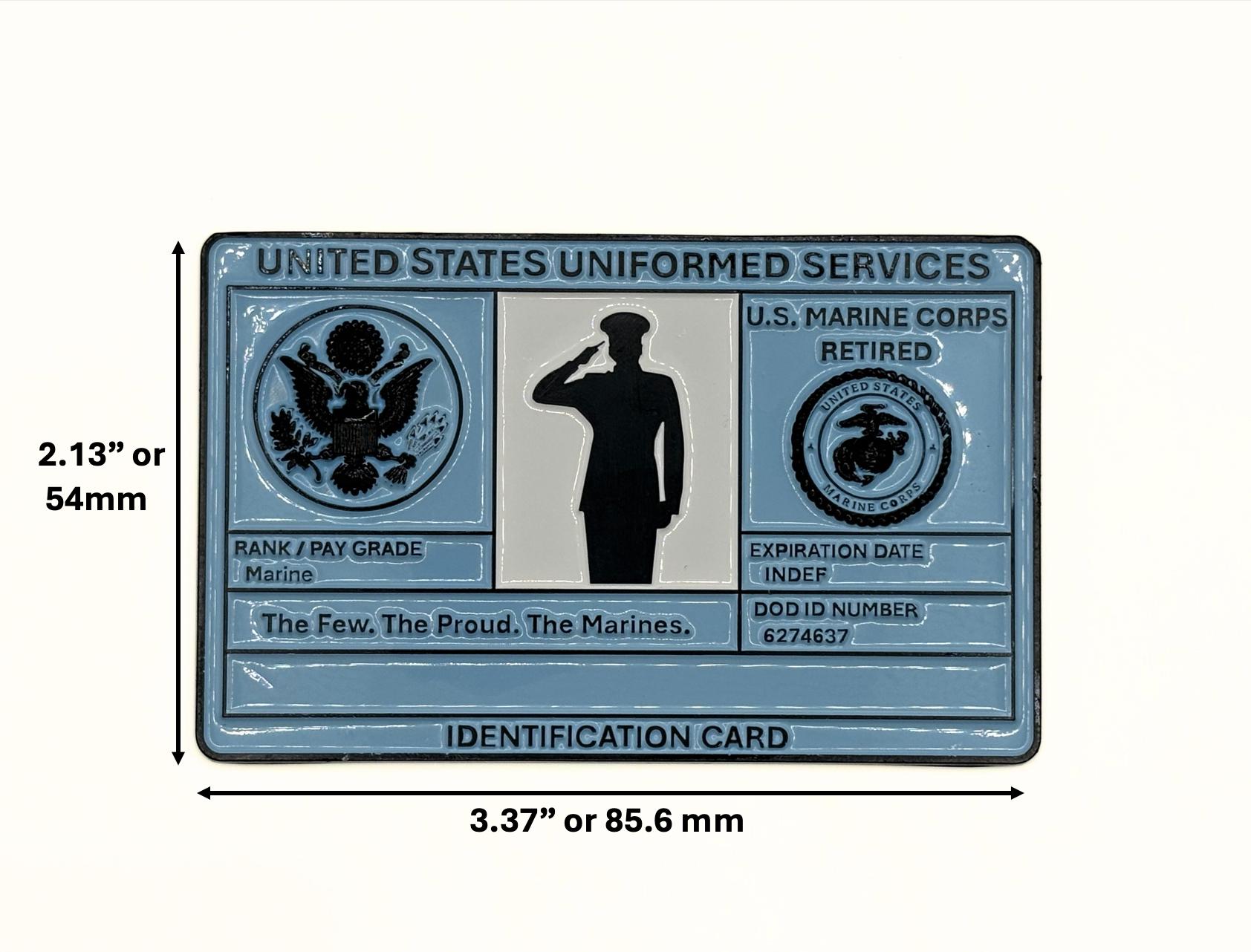 U.S. Marine Corps Retired Challenge Coin - Etsy