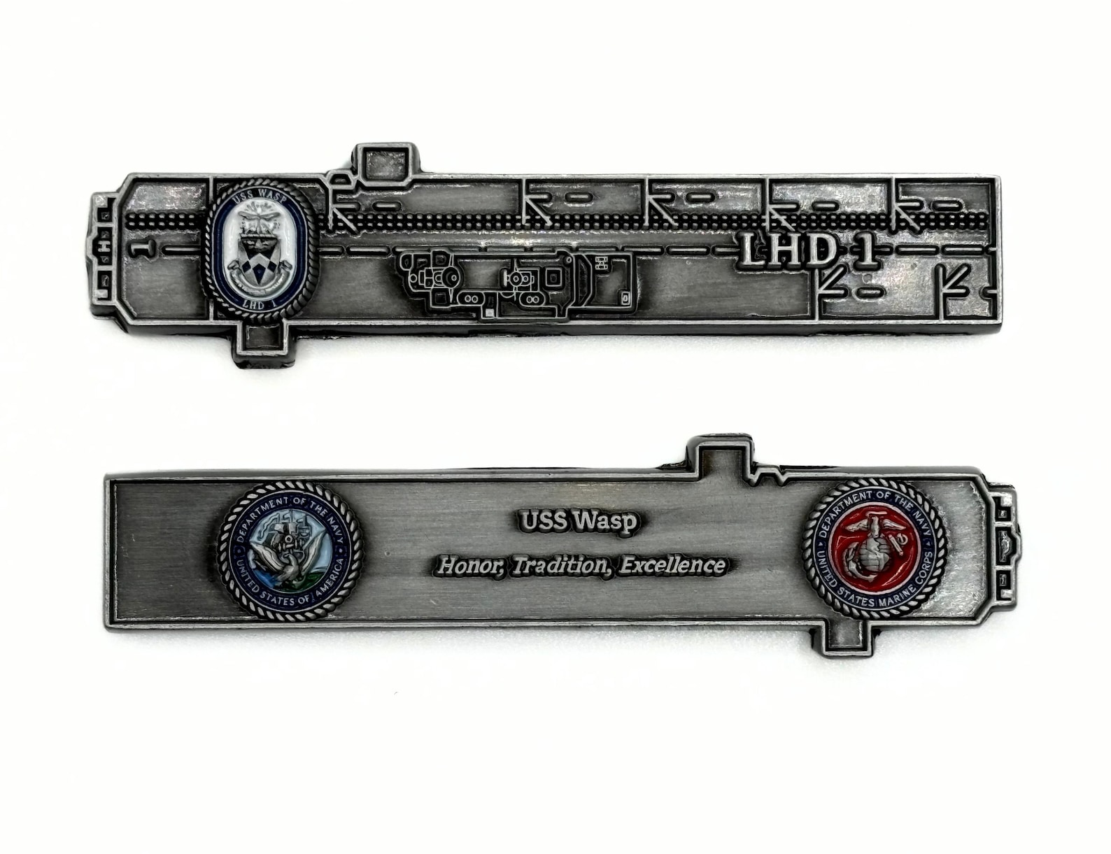 USS Wasp (LHD-1) US Navy Challenge Coin - Etsy