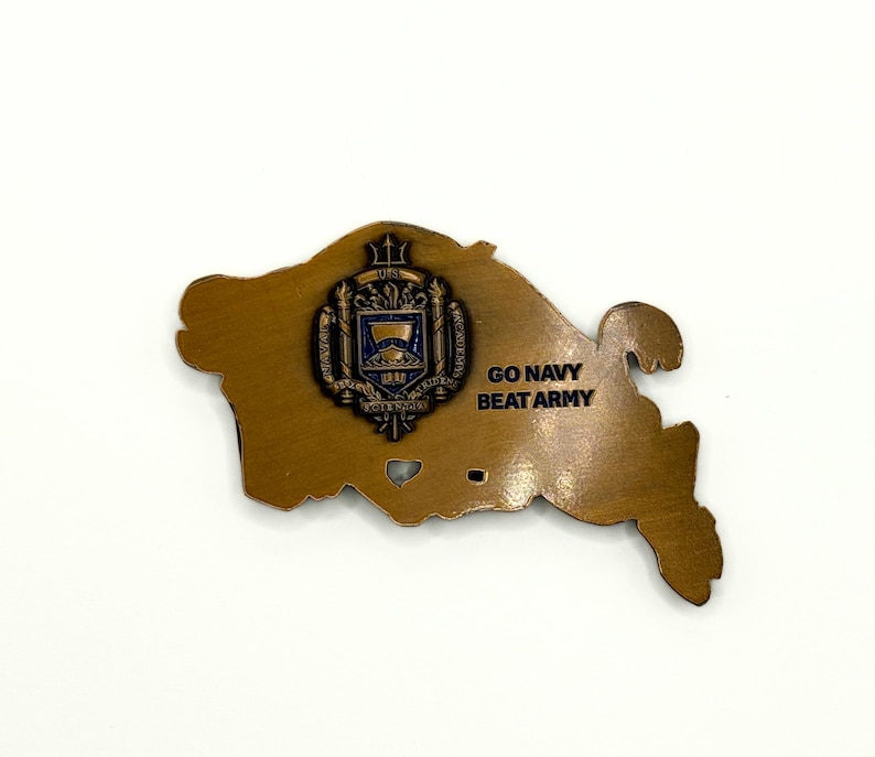 USNA Challenge Coin Goat Shaped - Etsy