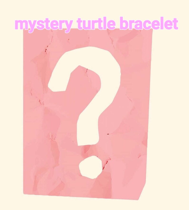 Mystery Turtle Bracelet - Etsy