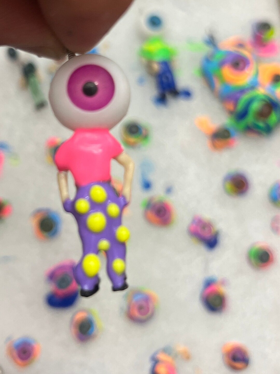 Custom Eyeball Pendant One of a Kind - Etsy