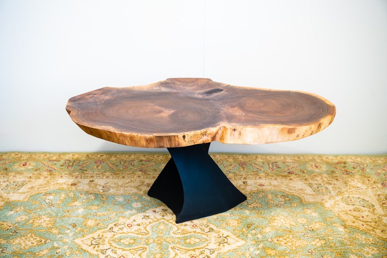 Live Edge Walnut Coffee Table - Etsy