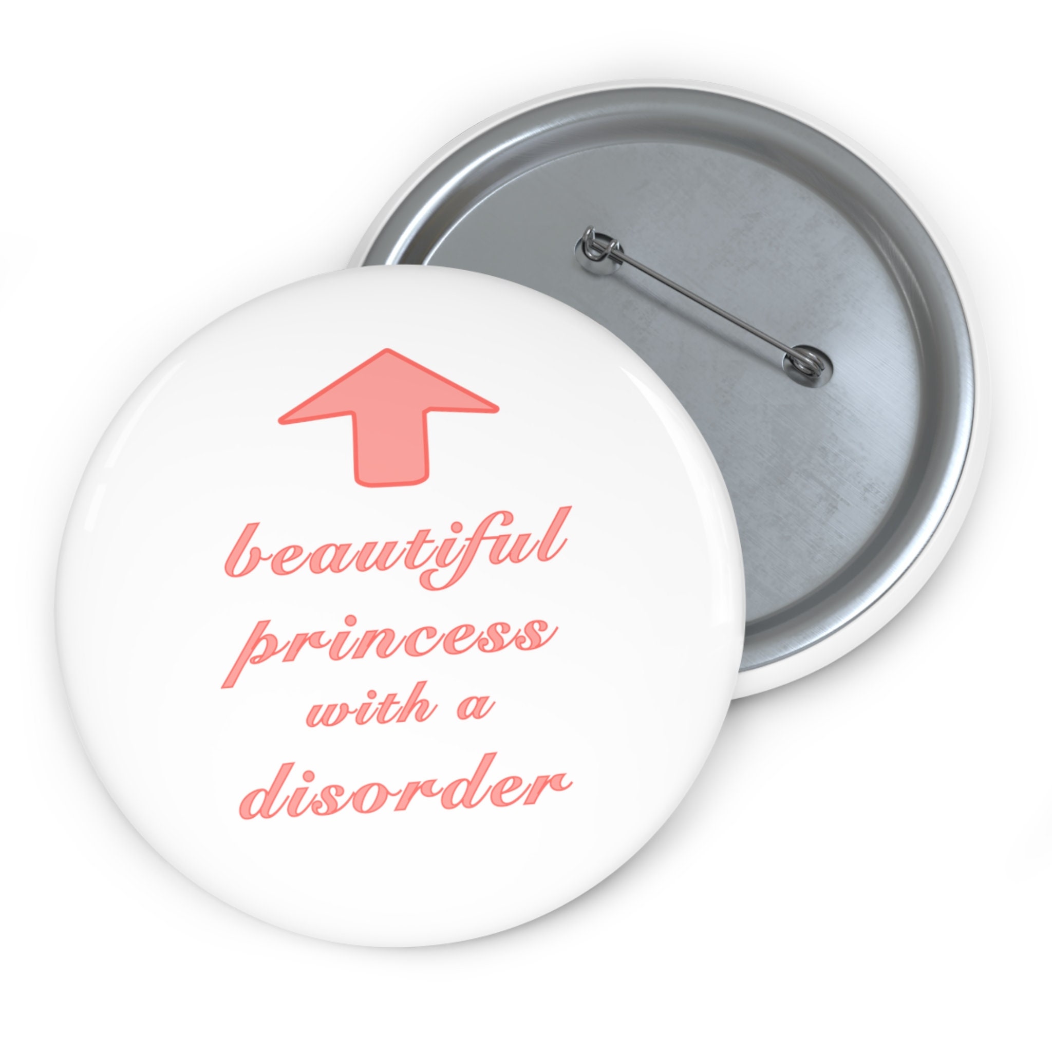 BPD Beautiful Princess Disorder Pin Button - Etsy