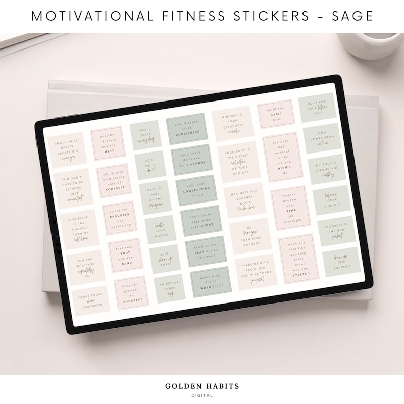 Fitness Stickers - Etsy