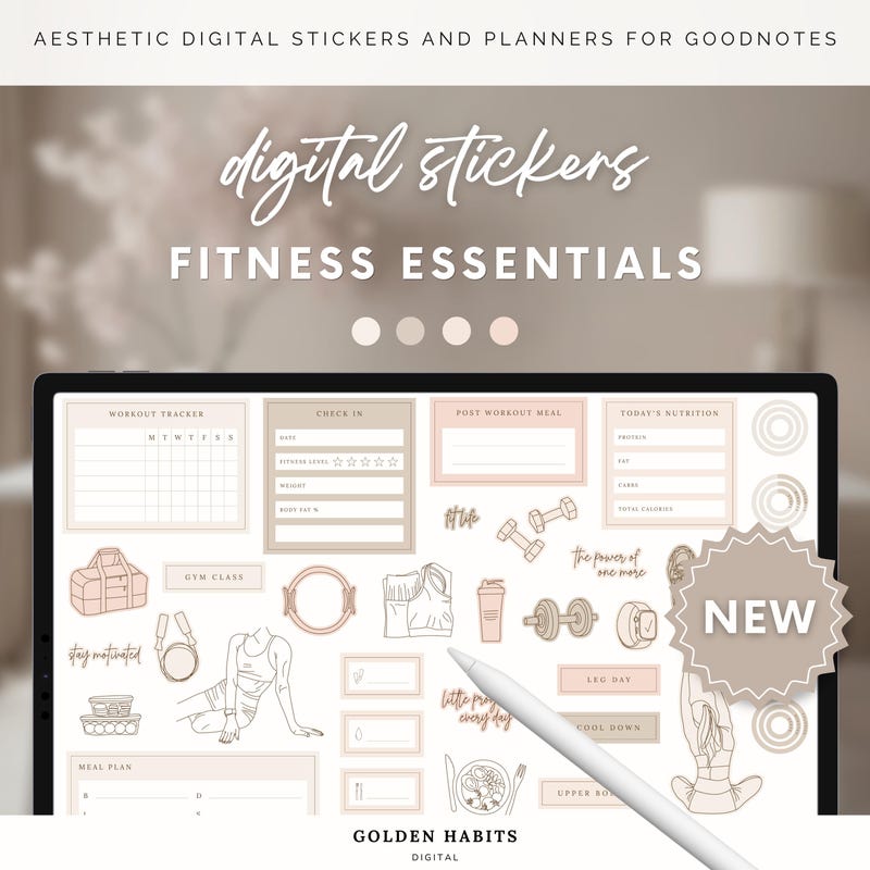 Workout Stickers - Etsy